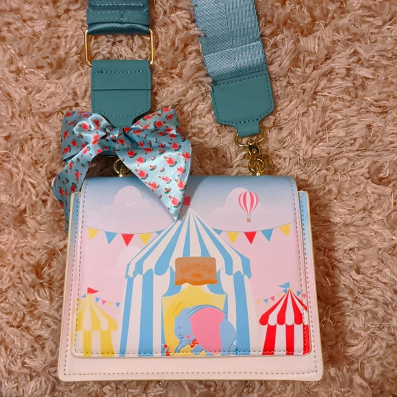 Disney | Bags | Loungefly Disney Dumbo Circus Tent Crossbody Bag | Poshmark